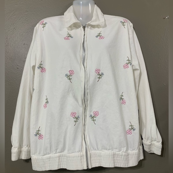 Tudor Court | Jackets & Coats | Tudor Court White Embroidered Floral ...